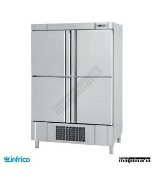 Nevera Vertical refrigeradora en acero inoxidable INAN904T/F